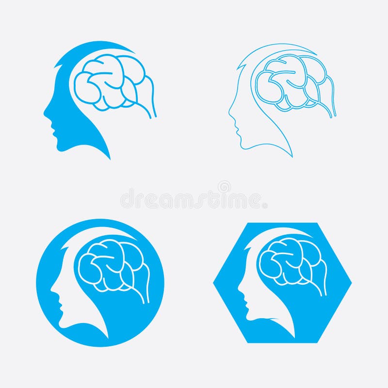 Health Brain Vector Illustration Stock Illustration - Illustration of ...