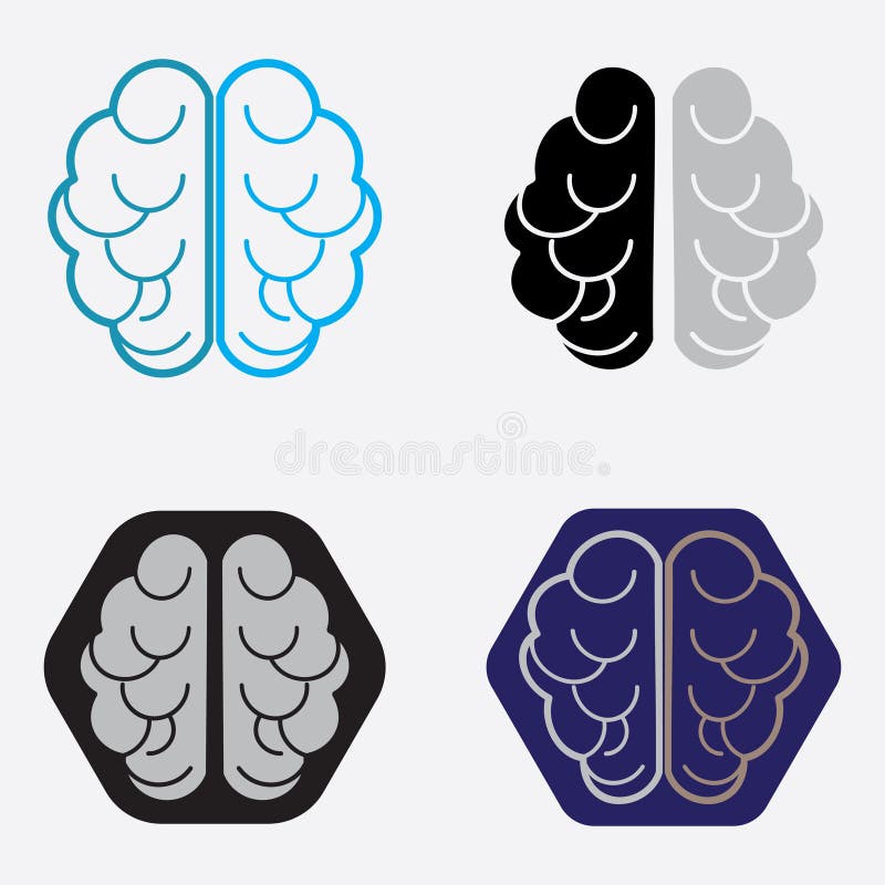 Health Brain Vector Illustration Stock Vector - Illustration of ...