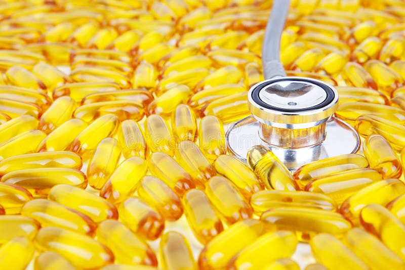 Health capsules stock photo. Image of spilling, nutritional - 26657264