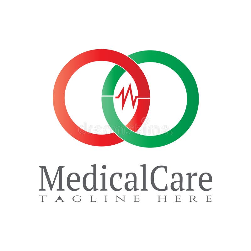 Health Care Logo Vector Design Stock Vector - Illustration of identity ...