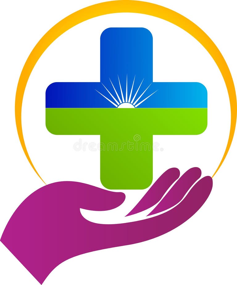 Health Care Plus Vector Drawing Represents Design Stock Illustrations ...