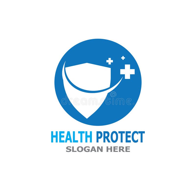 Health Care Protect Medicine Logo Vector Template Stock Illustration ...