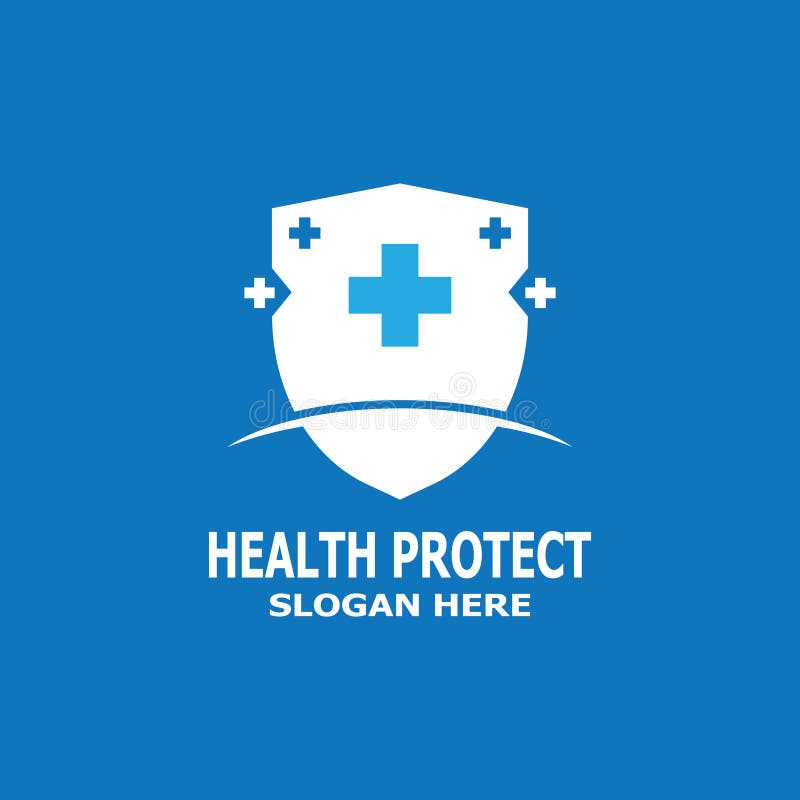 Health Care Protect Medicine Logo Vector Template Stock Illustration ...