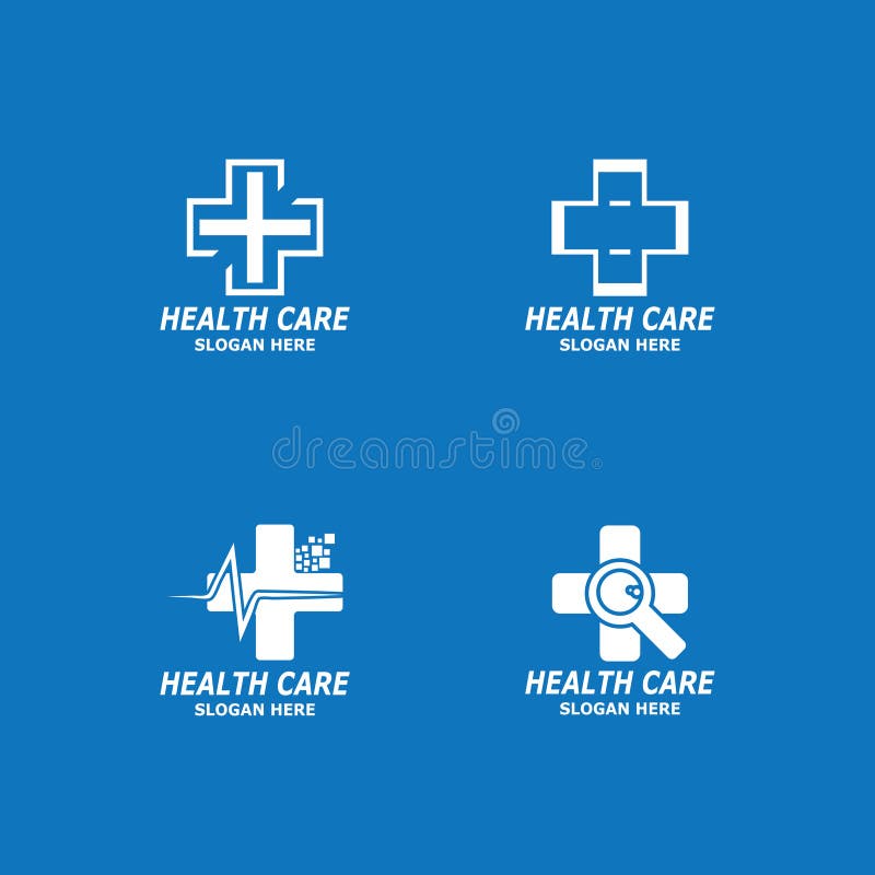 Health Care Technology Symbol Vector Template Illustration Stock Illustration - Illustration of ...