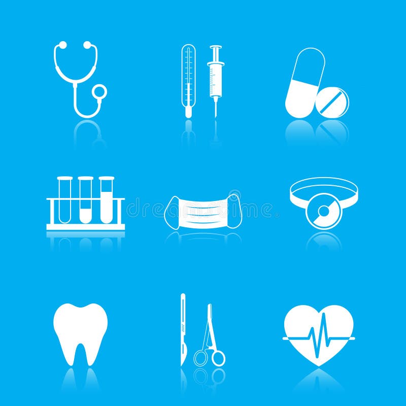 Health Care icons stock vector. Illustration of healthcare - 16082754