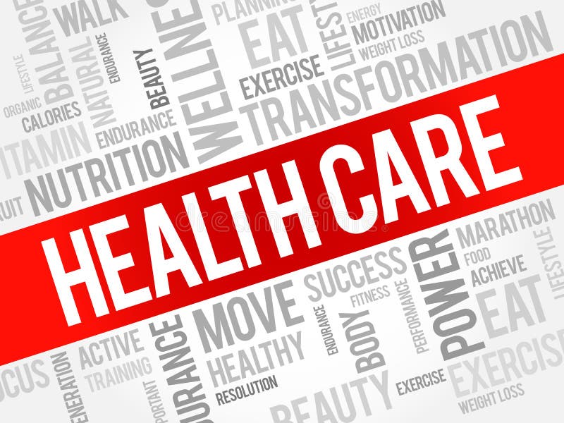 Health care word cloud stock illustration. Illustration of clinical ...