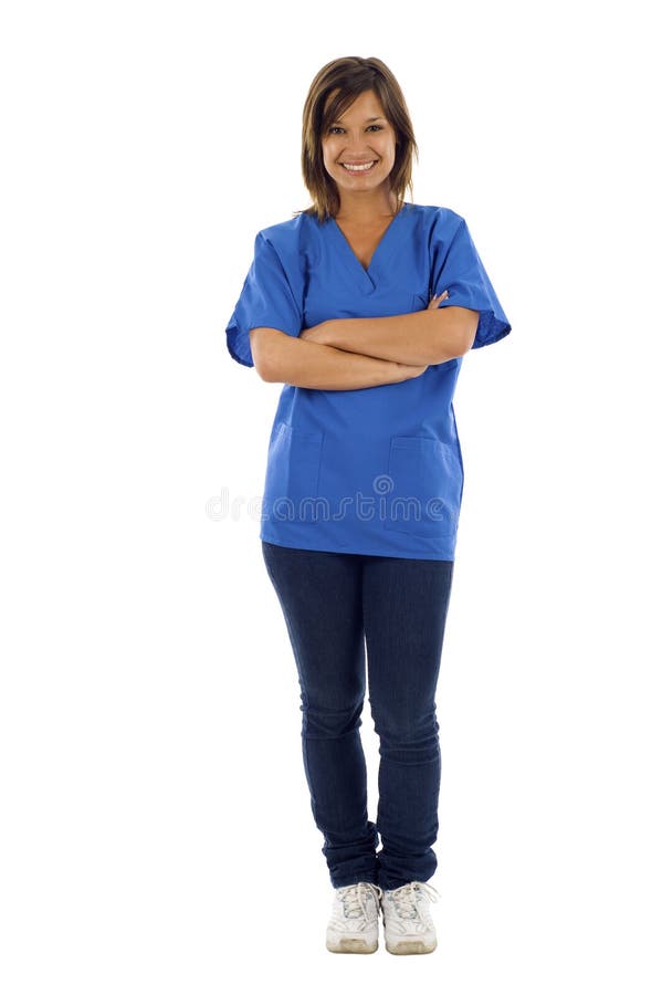 Pretty Health Care Worker stock photo. Image of personelle - 15760968