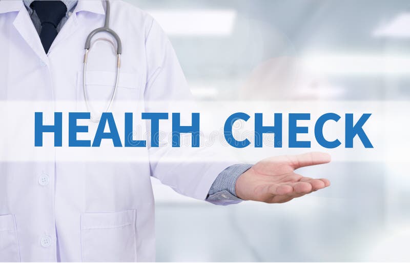 Health check stock illustration. Illustration of finger - 71502072