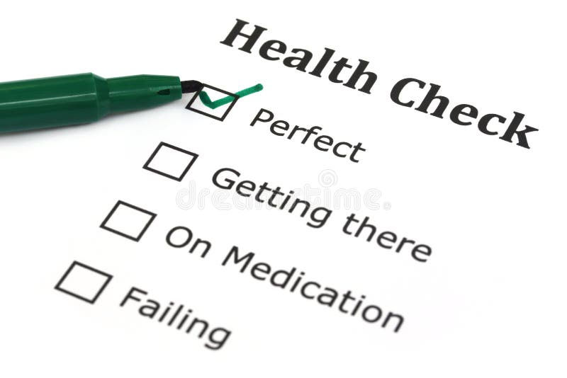 Health checklist stock photo. Image of list, exercise - 39983896