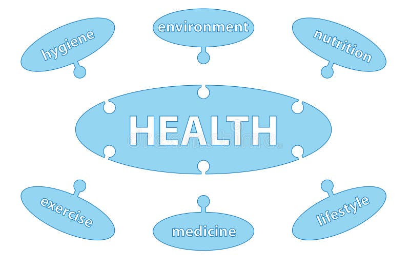 Health concept stock illustration. Illustration of health - 12073452