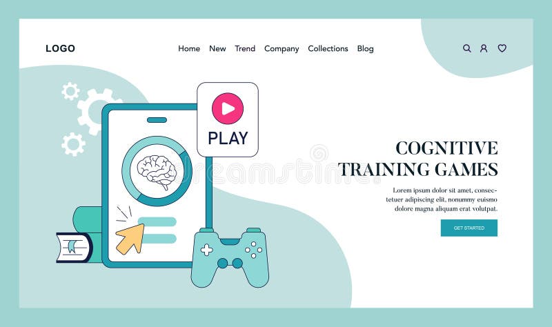 Interactive Cognitive Training Games Stock Illustrations – 5 ...