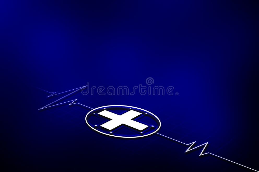 The Health and Graph on Blue Abstract Background Stock Illustration ...