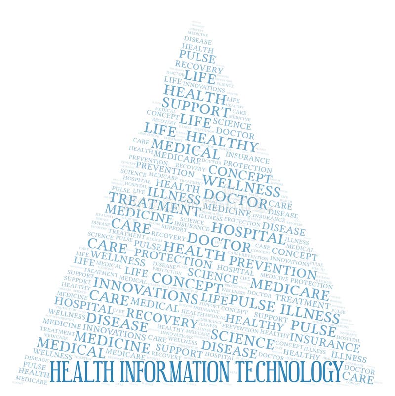 Health Information Word Cloud Stock Illustration - Illustration of ...