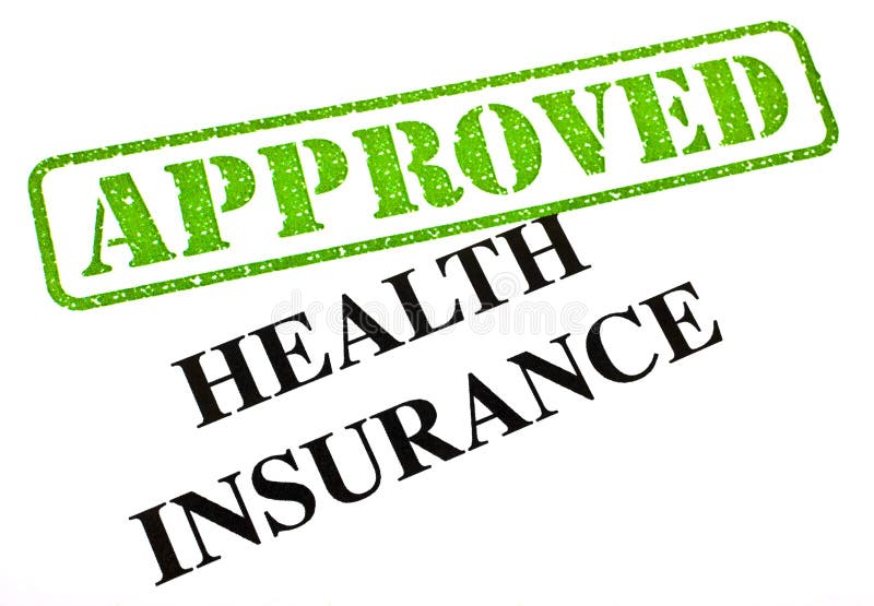 Health Insurance APPROVED stock image. Image of healthy - 29308949