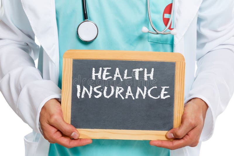 Health Insurance Doctor Medical Concept Ill Illness Healthy Slate Stock