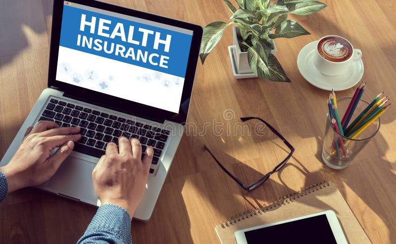 HEALTH INSURANCE stock photo. Image of health, hand, policy - 71784468