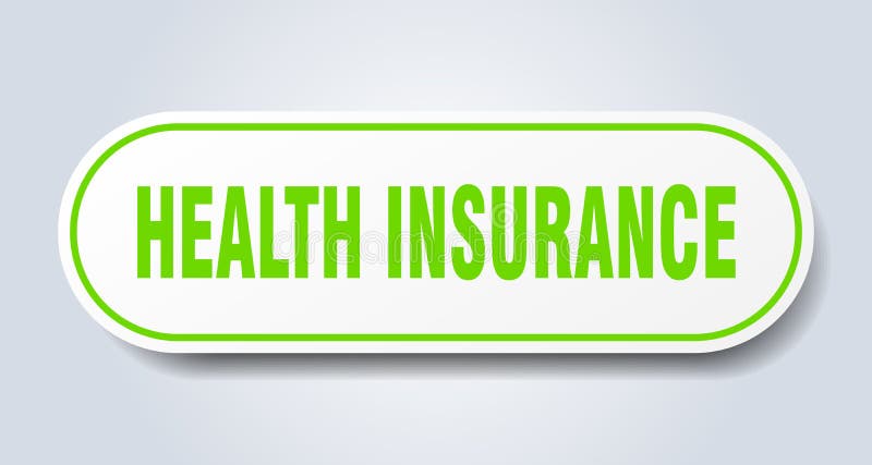 Insurance Sign. Insurance Circular Band Label. Insurance Sticker Stock ...
