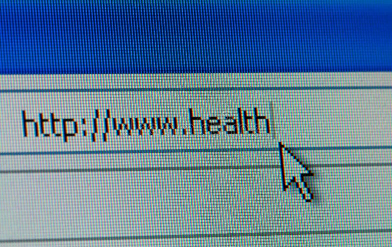 Health and Internet Concept Stock Image - Image of internet, health ...