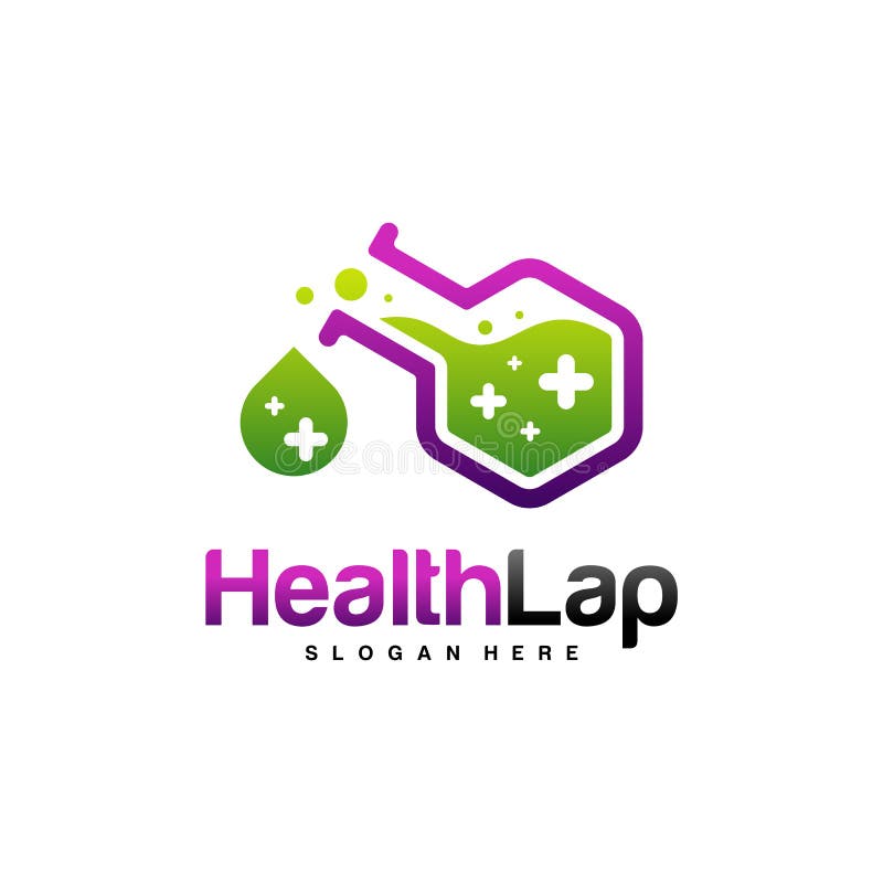 Health Lap Logo Design Concept Vector. Health Logo Template. Icon ...