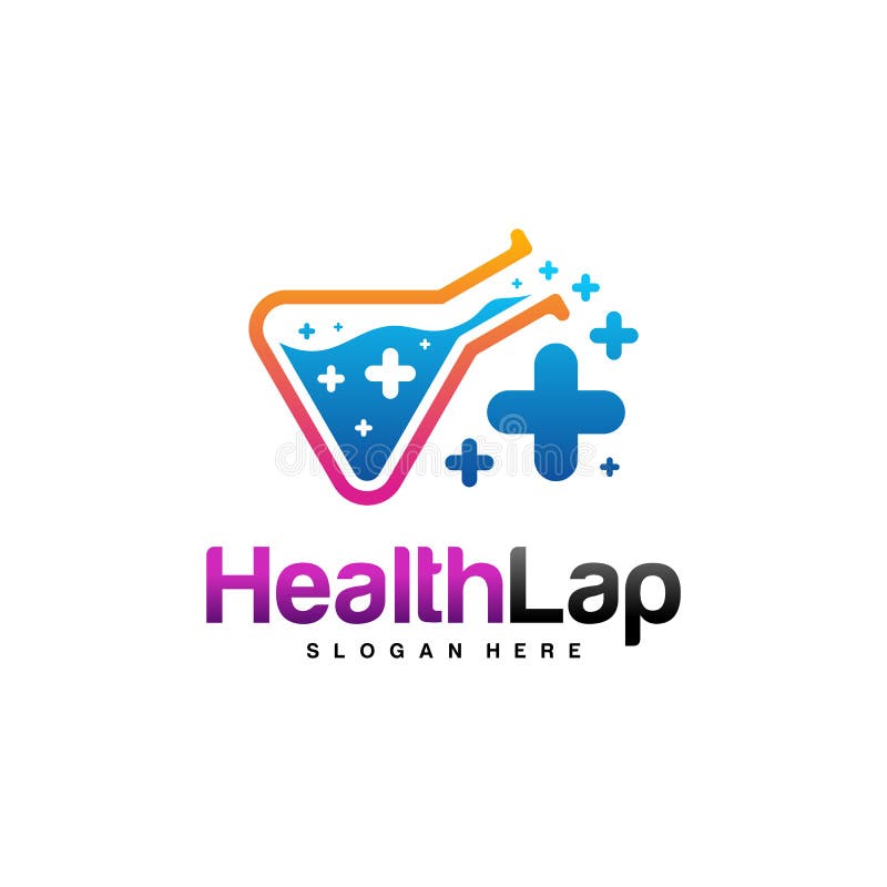 Health Lap Logo Design Concept Vector. Health Logo Template. Icon ...