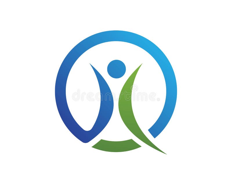 Health Life Logos Symbol Template Stock Vector - Illustration of ...