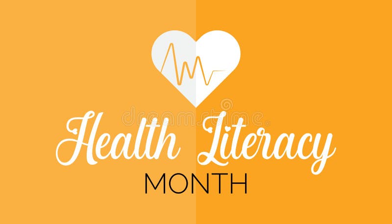 Health Literacy Month is Observed Every Year on October. Stock Vector ...