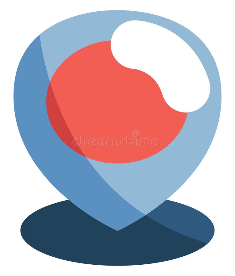 Health location, icon stock vector. Illustration of business - 259395681