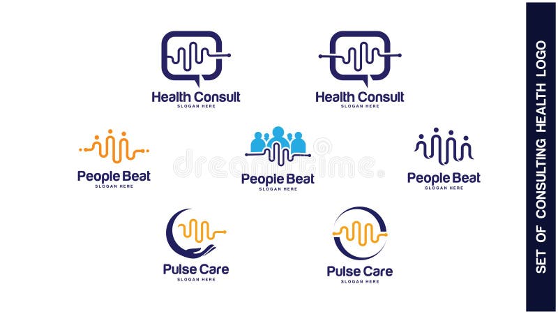 Health Logo Design Concept, Different Types of Health Logos, Simple ...