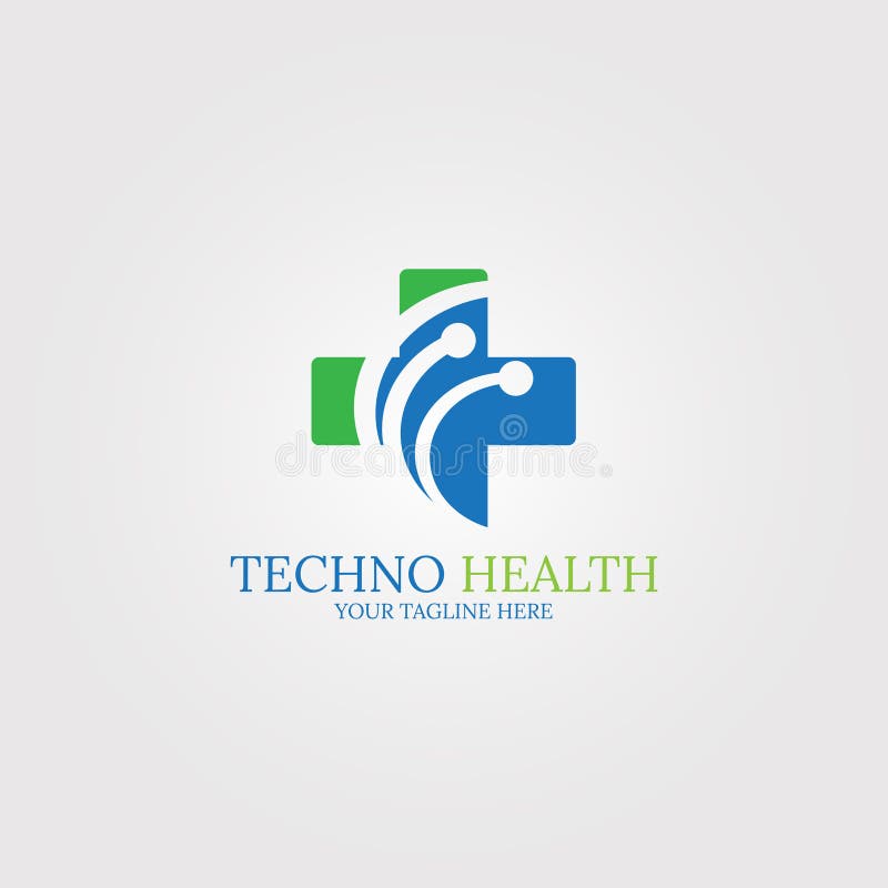 Health Logos, Symbols of Future Medical Technology, Vector Illustration ...