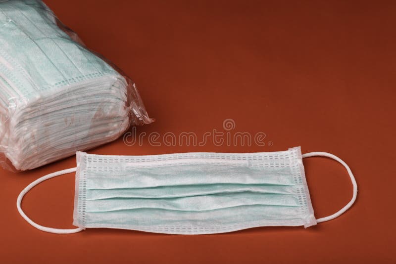 Health Mask for Protection from the Virus, Covid-19 Stock Image - Image ...