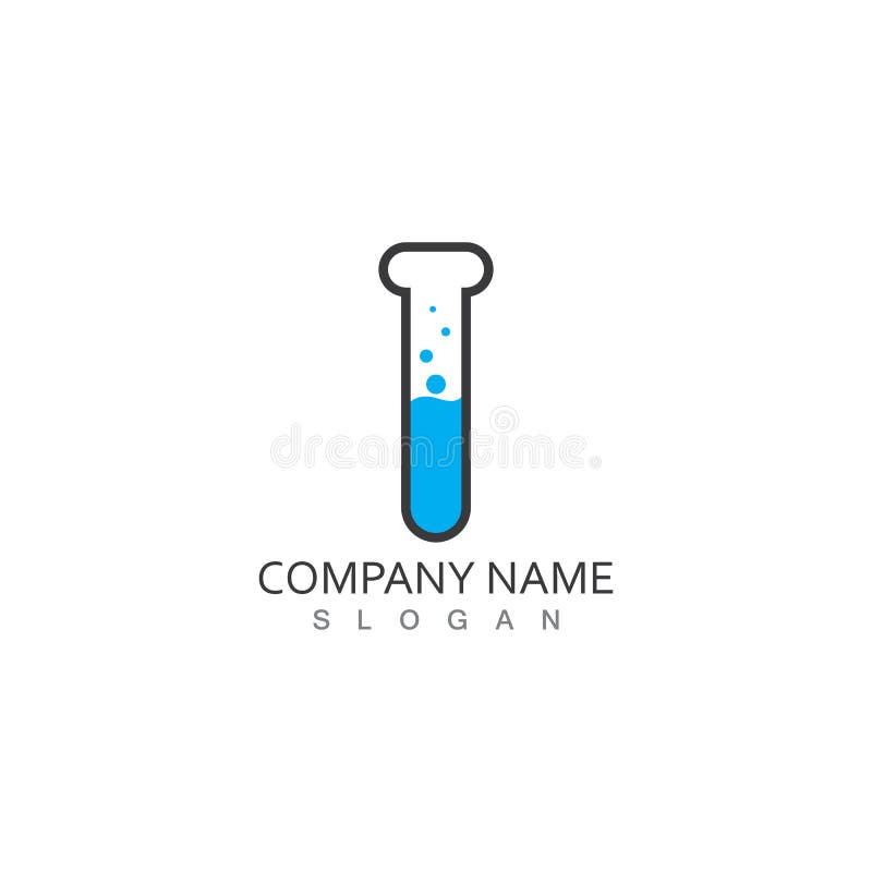 Health Medical Lab Logo Template Vector Illustration. Stock Vector ...