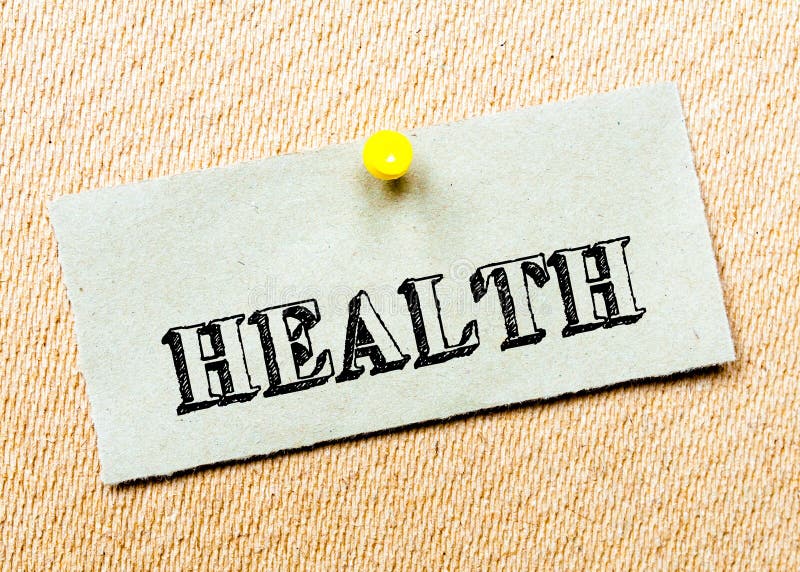 Health Message stock image. Image of note, copy, board - 51262841