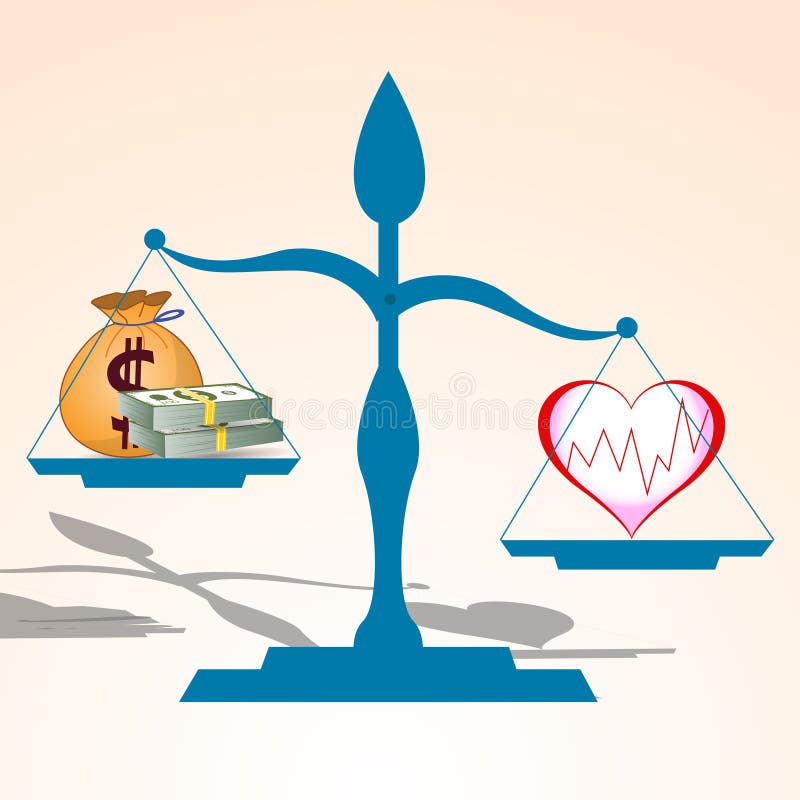 Health Is More Valuable Than Money Vector Stock Vector Image 52277432