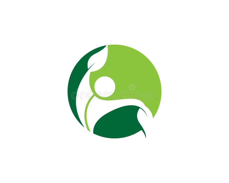 Health People Logo Vector Template Stock Vector - Illustration of ...