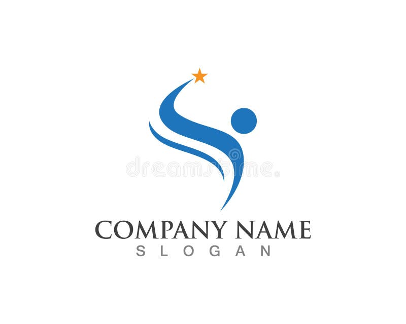 Health People Success Life Logo Stock Vector - Illustration of group ...