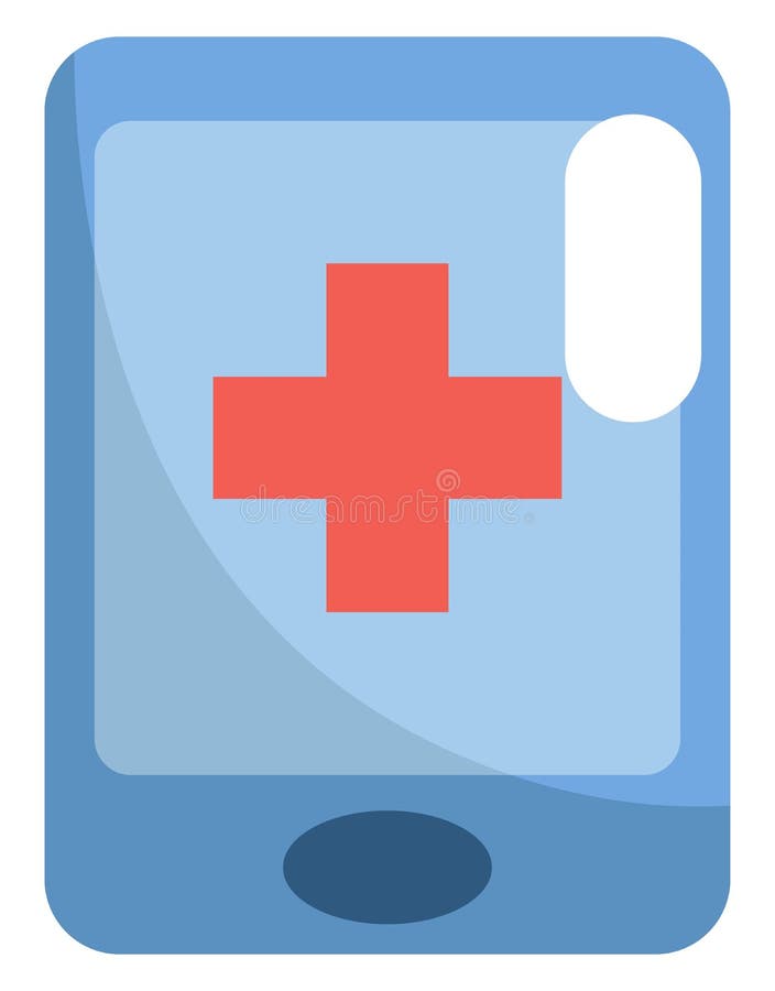 Health Phone App stock vector. Illustration of apps - 104576324
