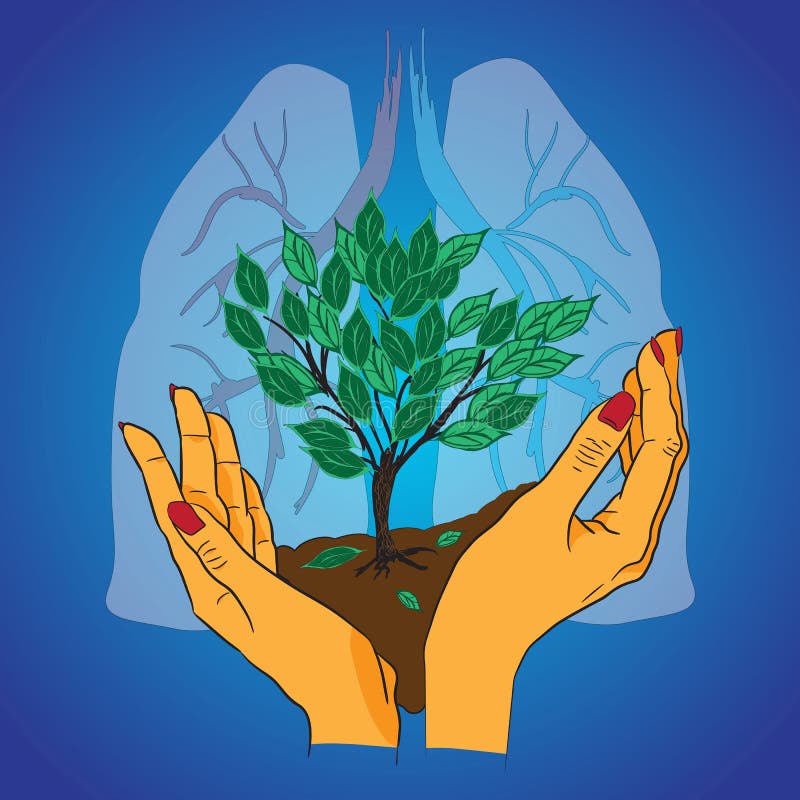 Health of the planet earth stock vector. Illustration of organs - 74121779