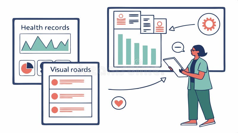 Health Records Dashboard Data Visualization and Patient Information ...
