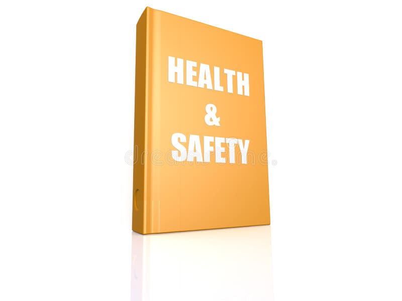 Book of Health and Safety Rules Regulations Stock Illustration ...