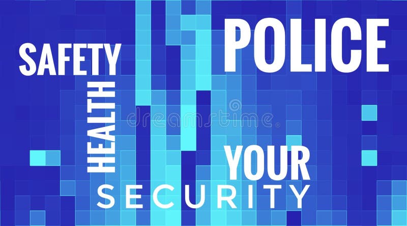 Health & Safety Security Police Header Stock Illustration ...