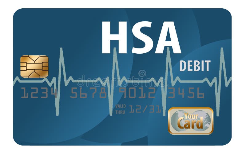 Health Savings Account Debit Card Stock Image - Image of what, card ...
