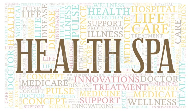 Spa word stock illustration. Illustration of care, therapy - 16365931