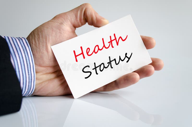 Health Status concept stock photo. Image of healthcare - 90444858