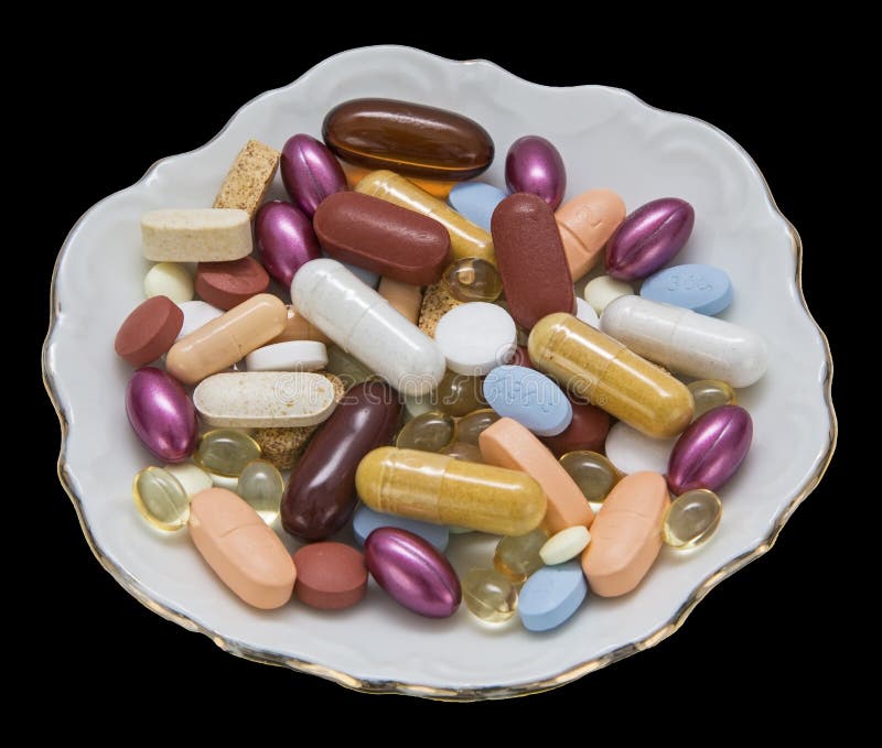 Pills Tablets Capsules Dosage Medicine Background Stock Image - Image ...