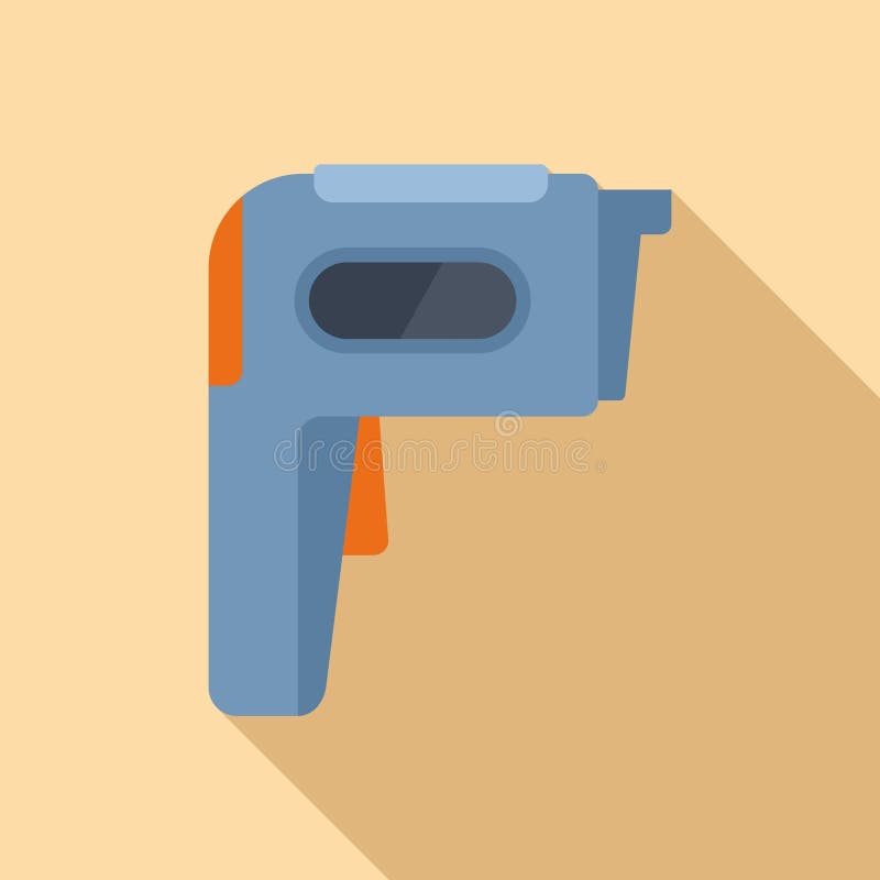 Health Temperature Scanner Icon Flat Vector. Laser Scanner Stock Vector ...