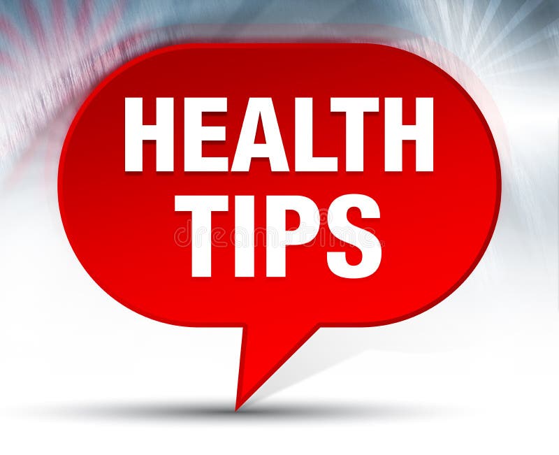 Health Tips Abstract Flat Background Design Illustration Stock ...