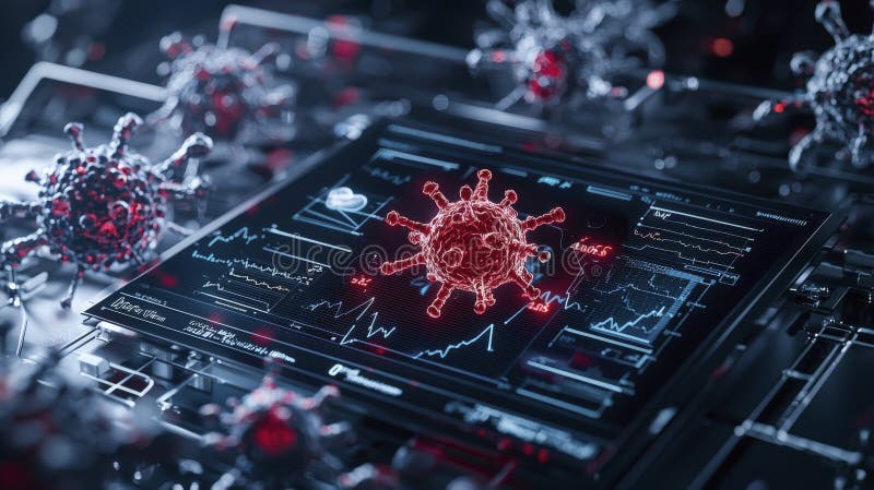 Health Warning Symptoms Alerts Covid-19 Visualization Digital Health ...