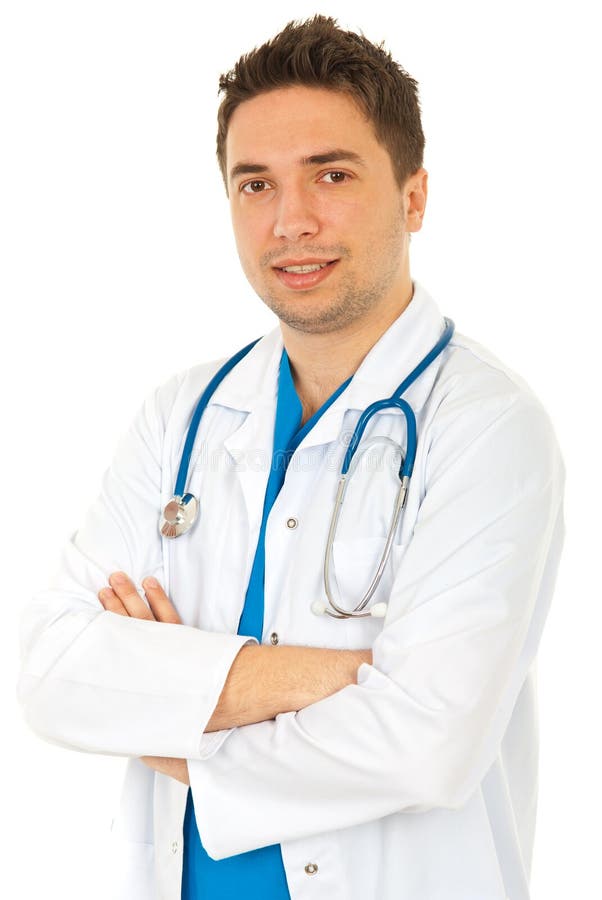 Health care worker stock image. Image of handsome, clinical - 56747099