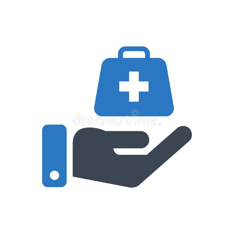 Healthcare Assistance Icon stock vector. Illustration of symbol - 350466616