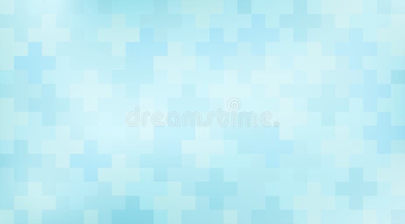 Healthcare Background with Plus Symbol. Light Blue Medical Pattern ...